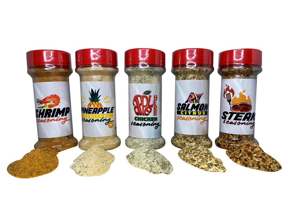 FIVE SEASONING COMBO PACK – Gelano's Street Cuisine